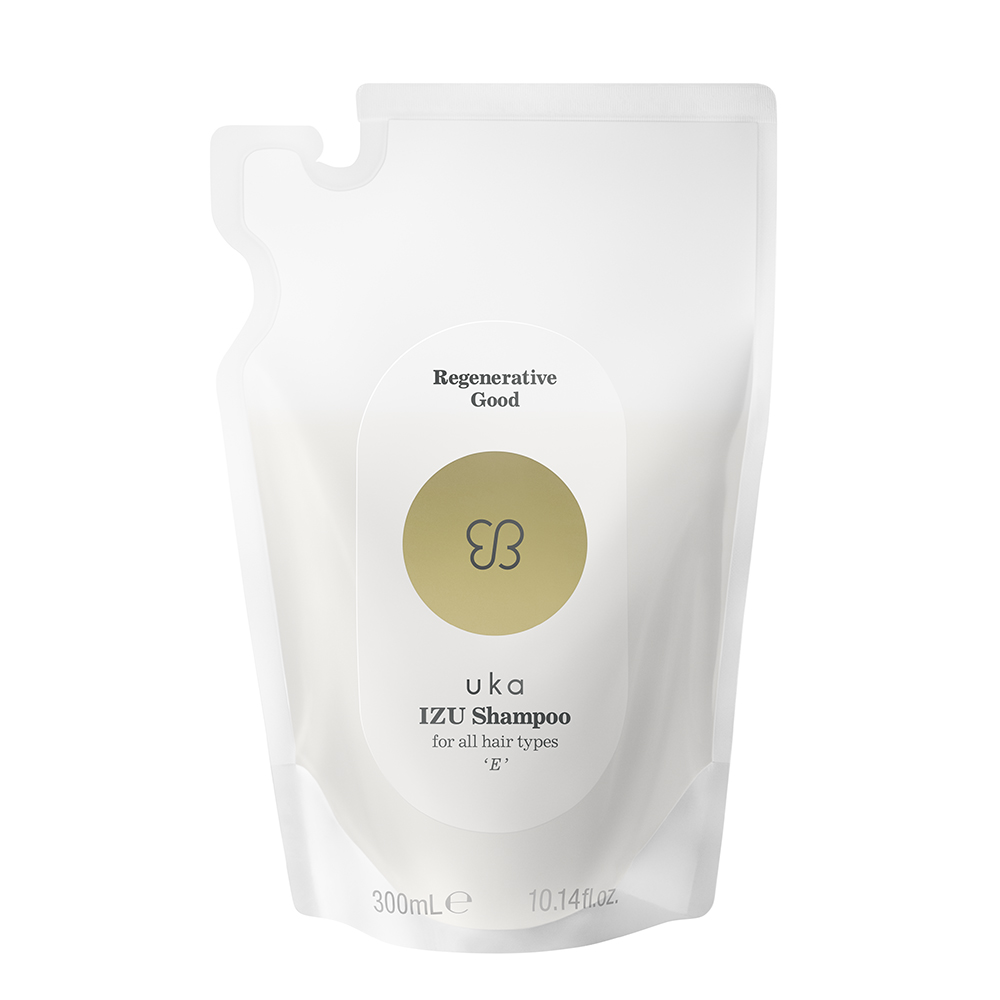 uka IZU Shampoo for all hair types 'E' 300mL Refill | uka公式オンラインストア ukakau